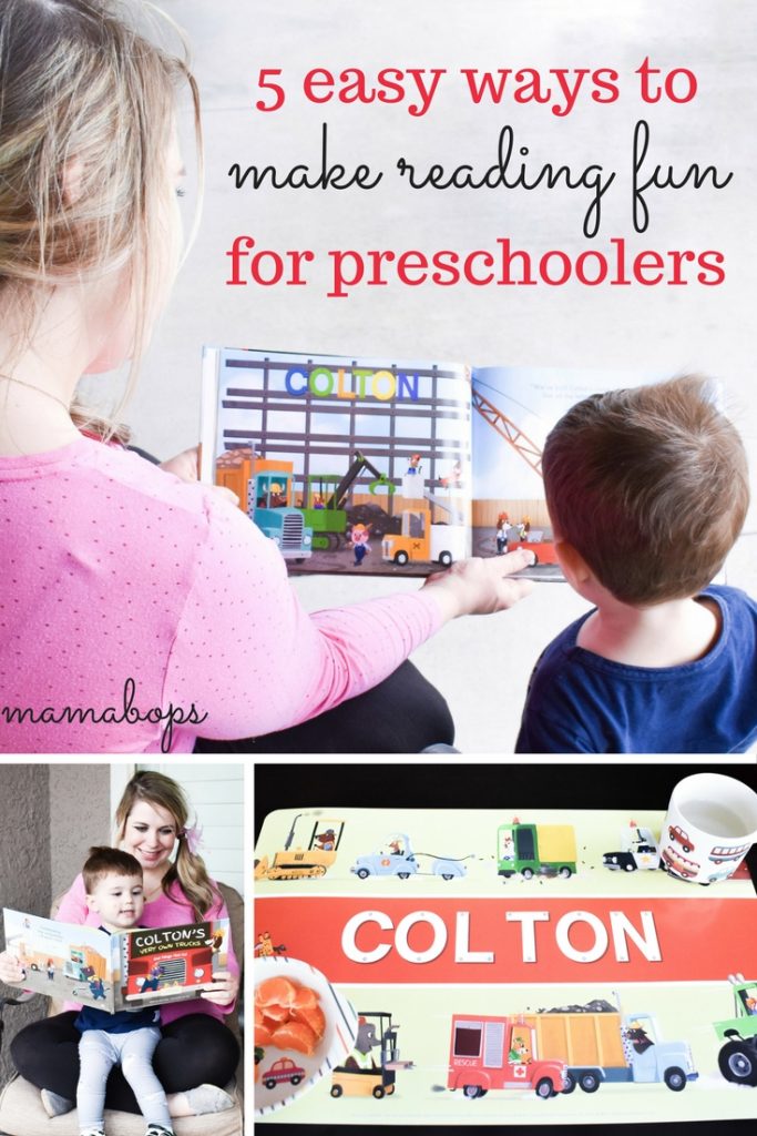 5 Easy Ways to Make Reading Fun for Preschoolers [Featuring I See Me ...