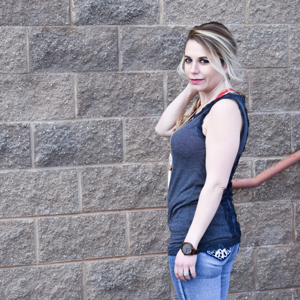 What to Wear Under a Lace Back Top • COVET by tricia