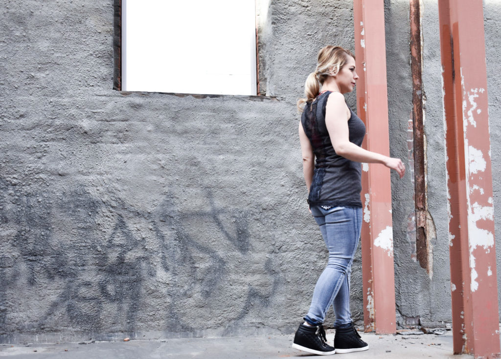 What to Wear Under a Lace Back Top • COVET by tricia