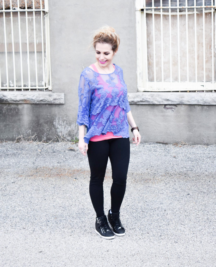 How to Style a Sheer Top [Lace Blouse Style Tips] • COVET by tricia