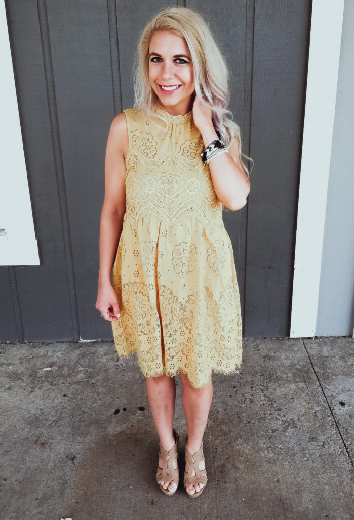 How to Style a Mustard Dress • COVET by tricia