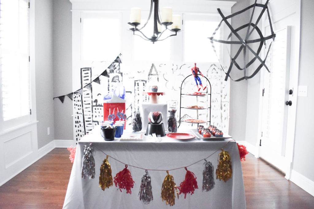 Spiderman Birthday Party - Spider-Man Party Ideas • COVET by tricia