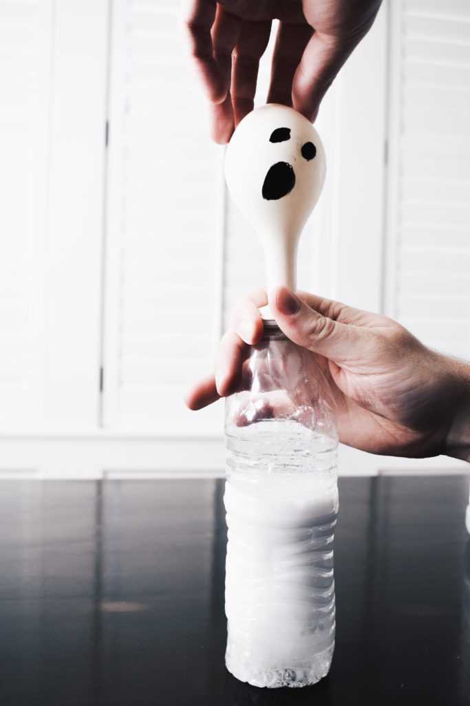 Ghost Balloon Experiment - Halloween Party Activity for Preschoolers ...