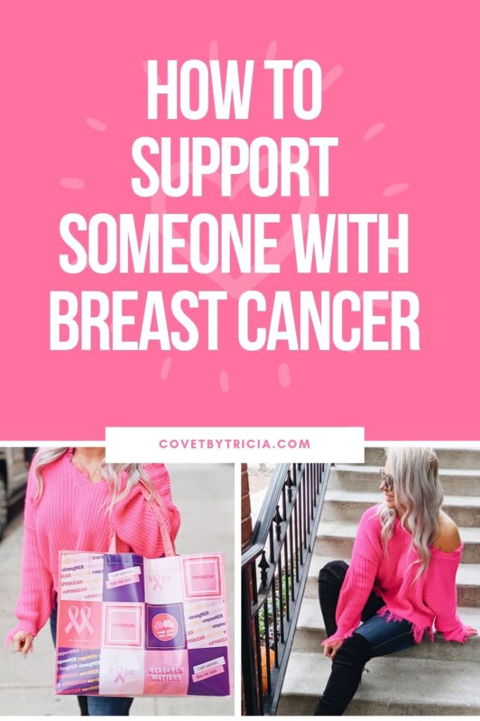 How to Support a Loved One with Breast Cancer • COVET by tricia