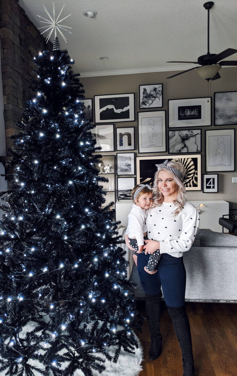 Black Christmas Tree - Modern Christmas Tree • COVET by tricia