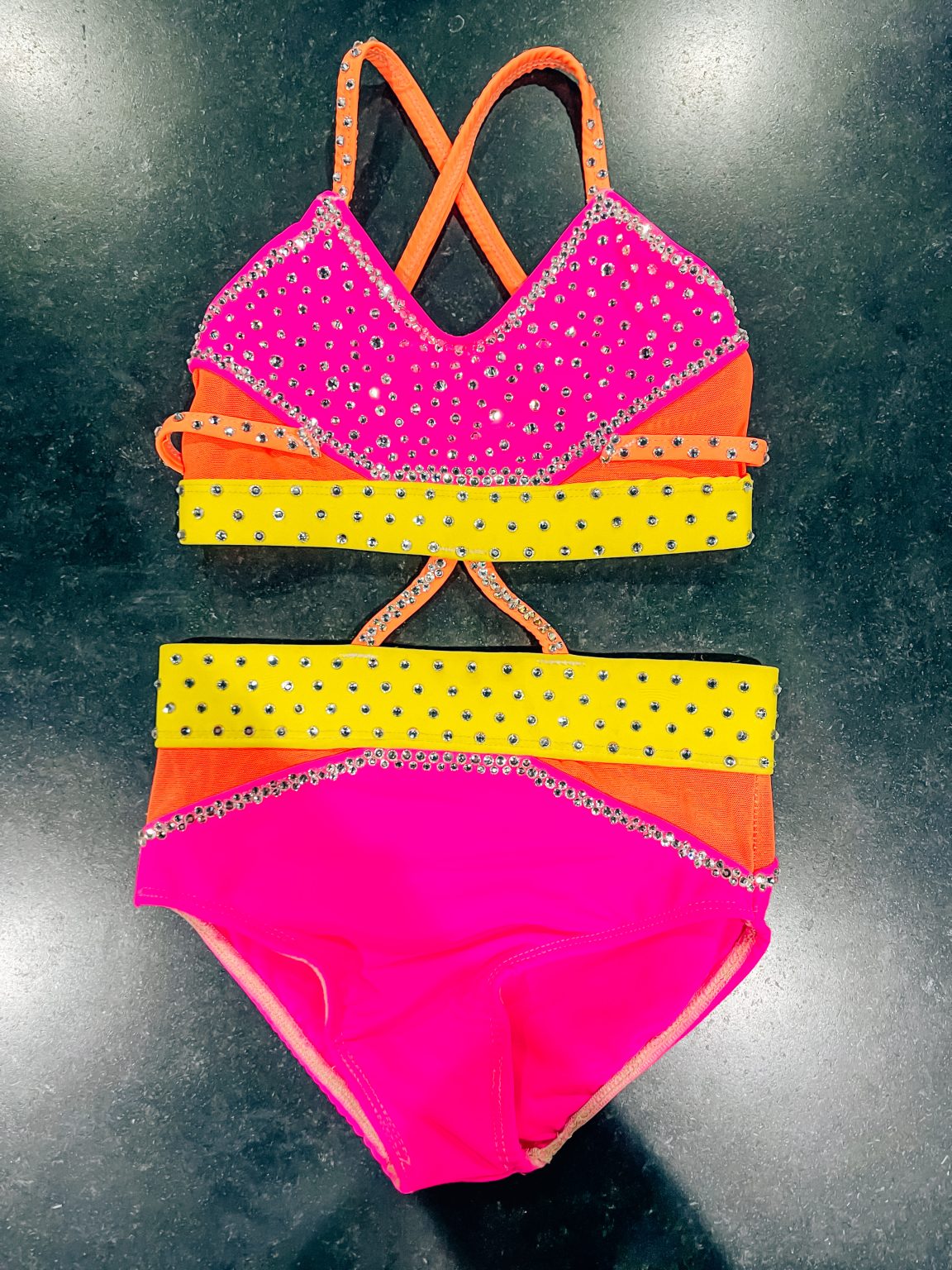 How to Rhinestone a Dance Costume - Stoning a Dance Costume • COVET by ...