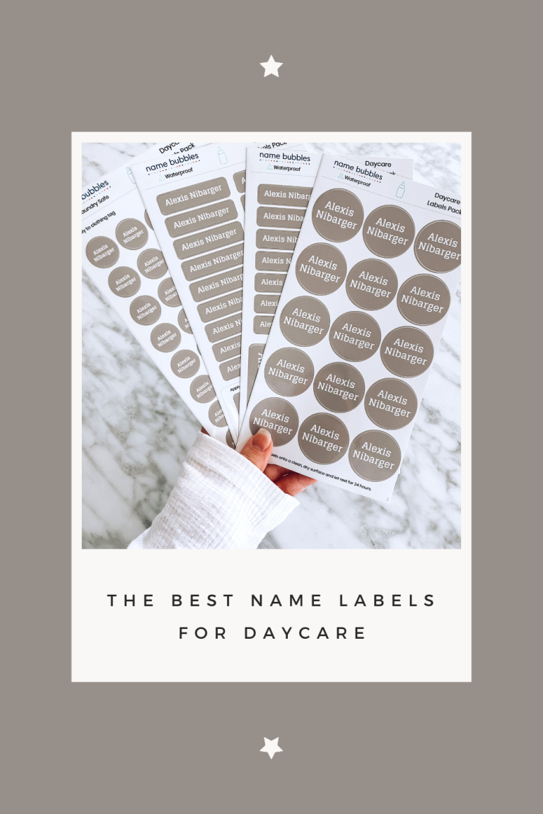 The Best Daycare Labels - Name Labels for Daycare • COVET by tricia