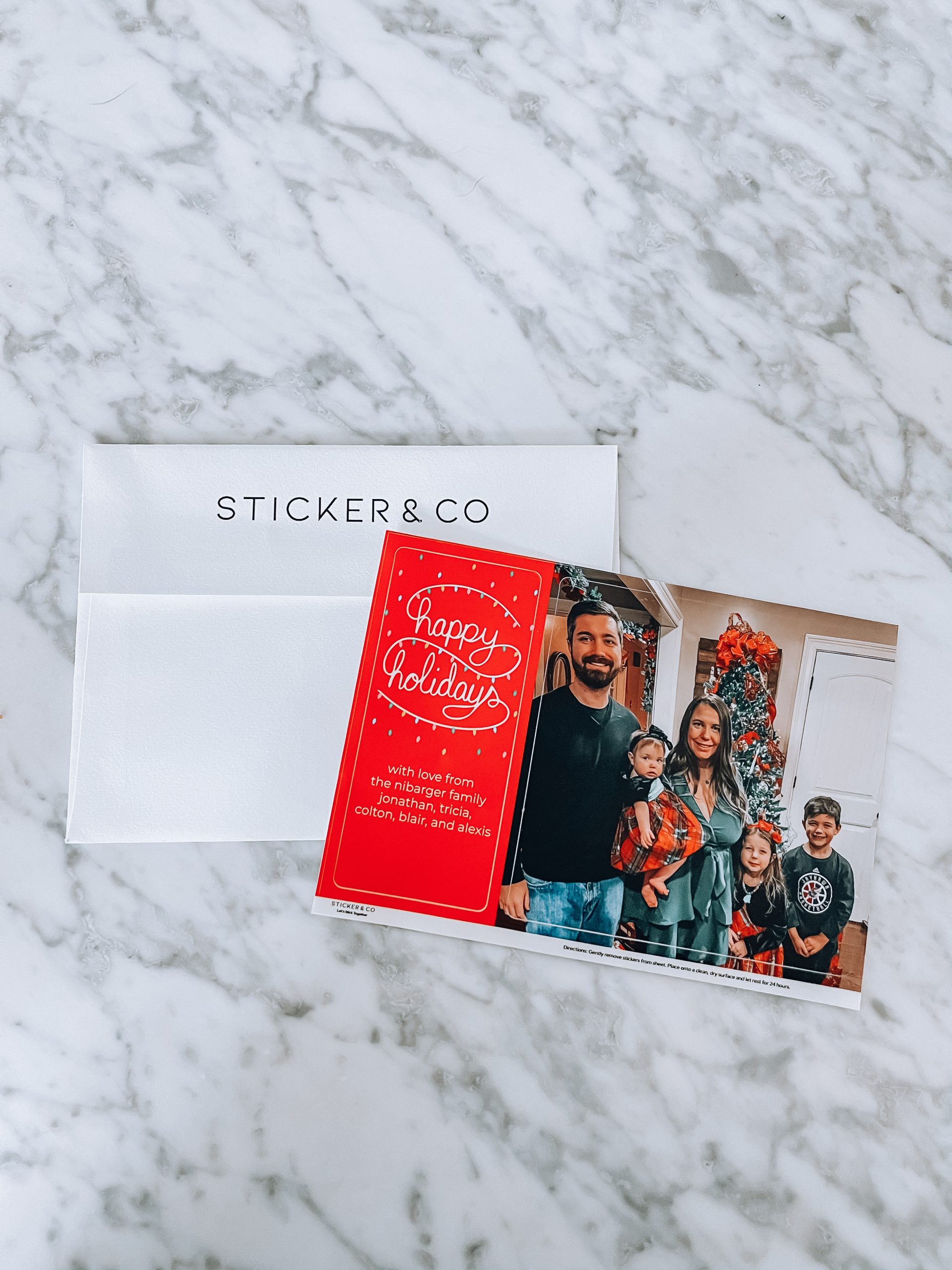 Sticker & Co. Holiday Cards Review - Unique Christmas Cards • COVET by ...